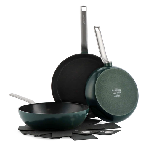 Evolution Frypan Set 2 Piece Set and Wok – Greenpan UK