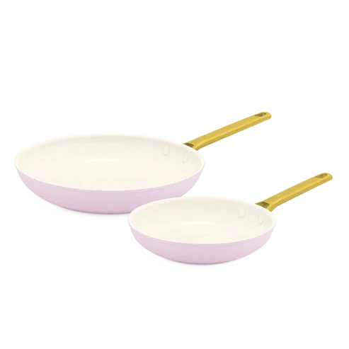 Padova Reserve Pink Frypan Set 2 Piece 20 - 26cm – Greenpan UK